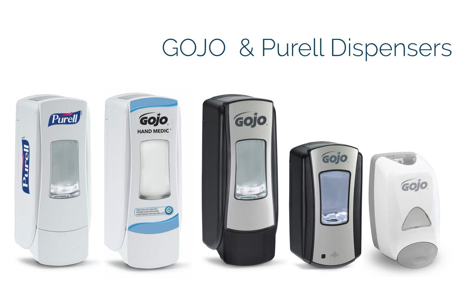 GOJO and Purell Dispensers - Care Home LifeCare Home Life